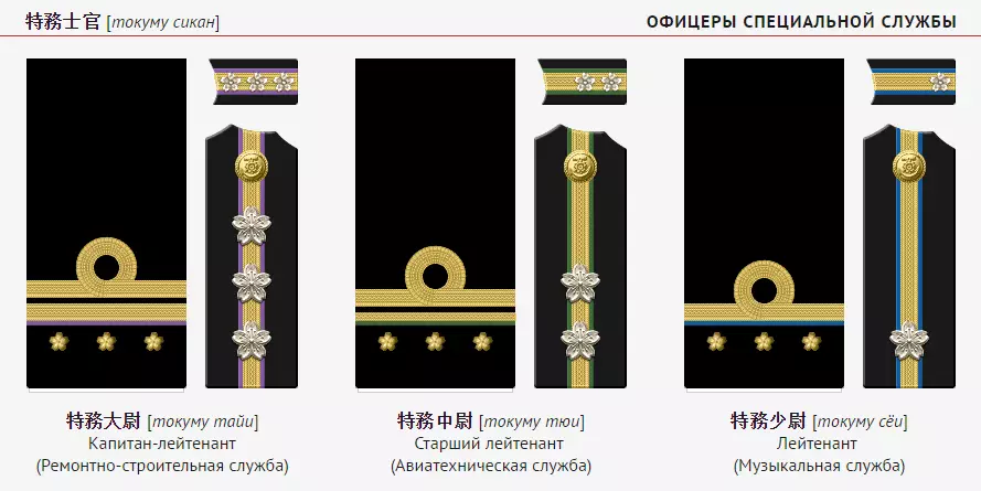 樱花和船锚：日本海军上将和军官的徽章