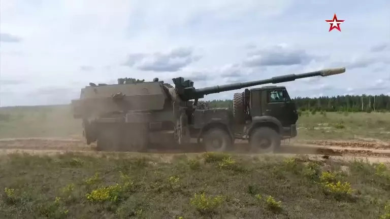 Μελλοντικός τροχός Saau για το ρωσικό στρατό - 2c35-1 