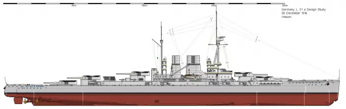 Progetti non realizzati di corazzate tedesche durante la prima guerra mondiale