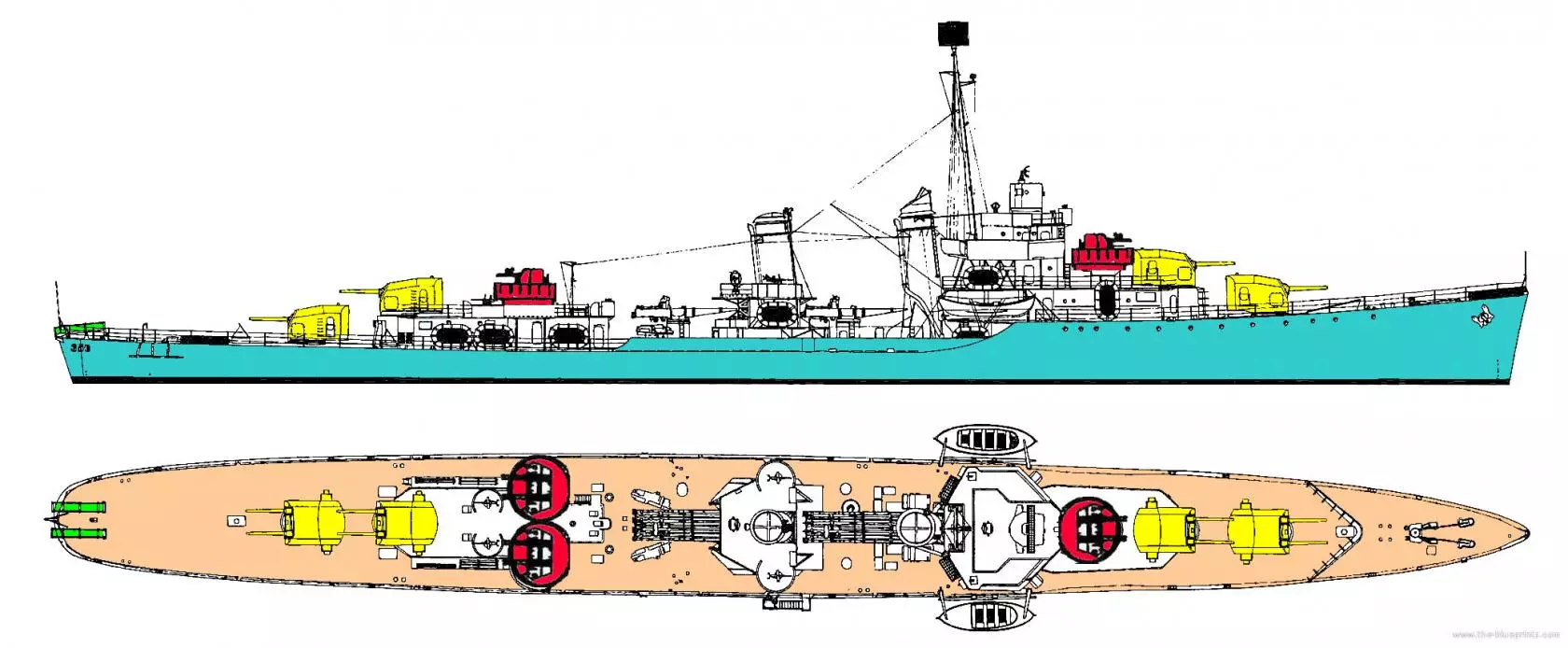 AltFlot fan de USSR. Episode 2. Destroyers en patrolskippen