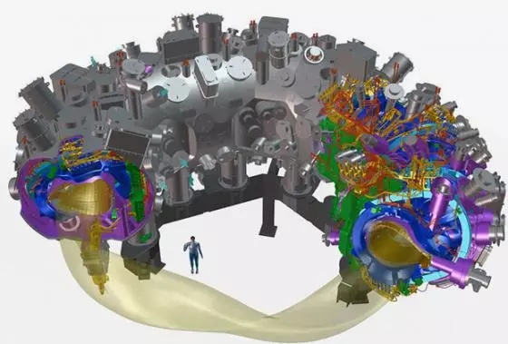 Regele fusionéieren. Däitschland huet de mächtegste thermonuklearen Reaktor Wendelstein 7-X gestart