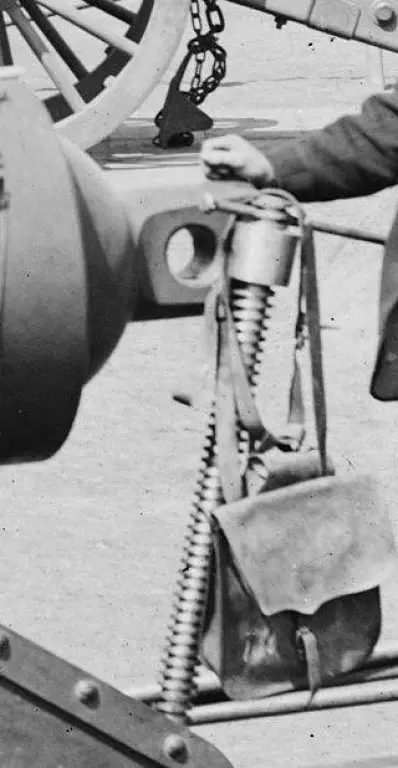 Ο μηχανισμός της κατακόρυφης άκρης 100-λίβρα Parrott Gun