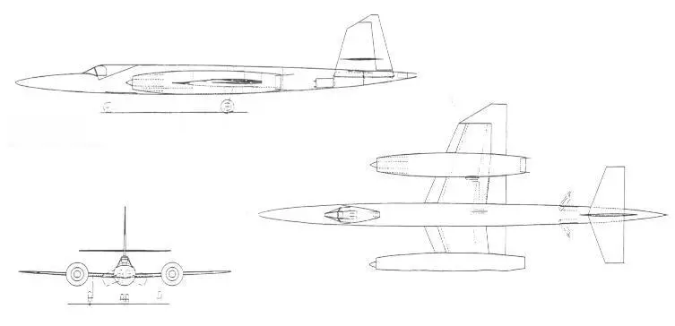 Höghastighetsforskningsflygplan 1952-62. Bristol typ 188 experimentellt flygprojekt