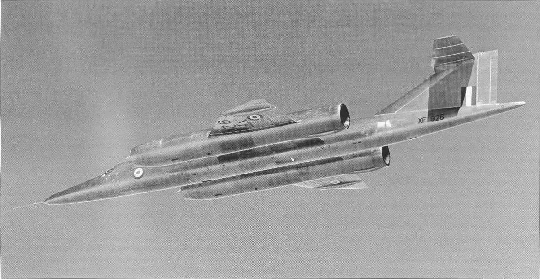 High-speed research aircraft 1952-62. Bristol Type 188 experimental aircraft project