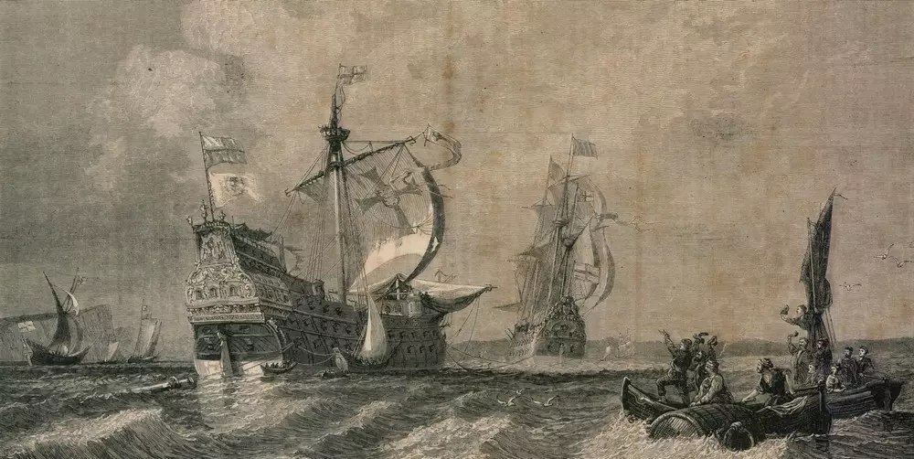 Francis Drake captures the Spanish galleon