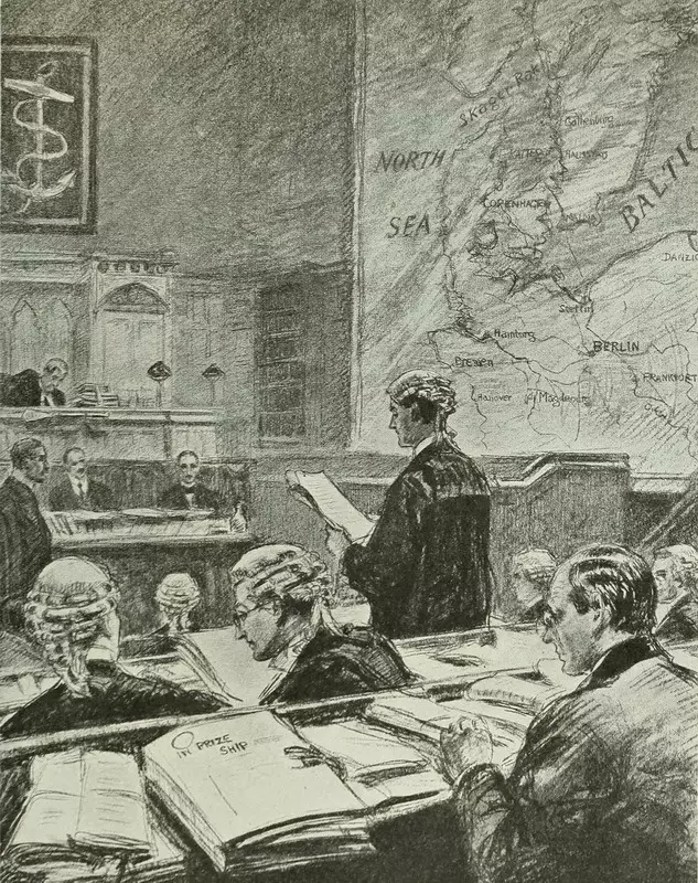 The British Prize Court existed even during the First World War.