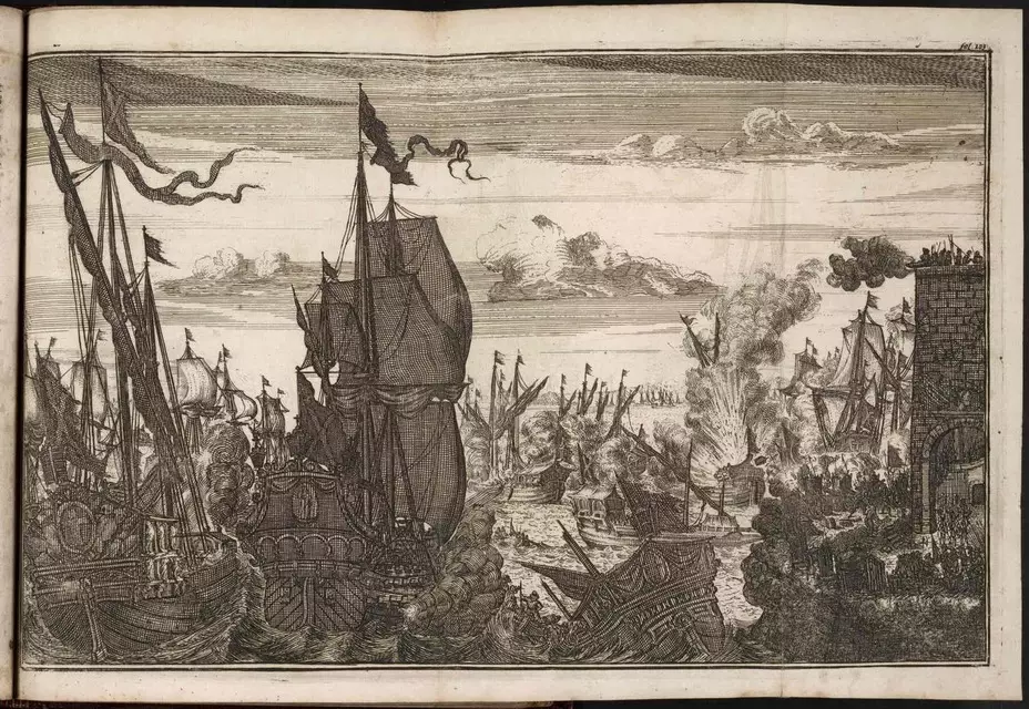 Attack vu Cartagena, 1697