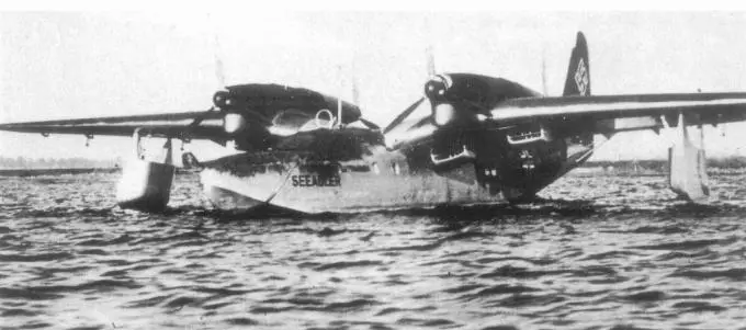 Uchuvchi qayiqlar Dornier Do 26. Germaniya. 1-qism