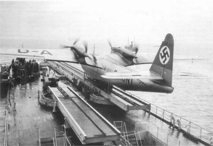 Ngarava dzinobhururuka Dornier Do 26. Germany. Chikamu 1