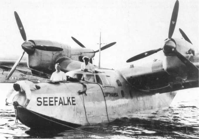 Uchuvchi qayiqlar Dornier Do 26. Germaniya. 1-qism