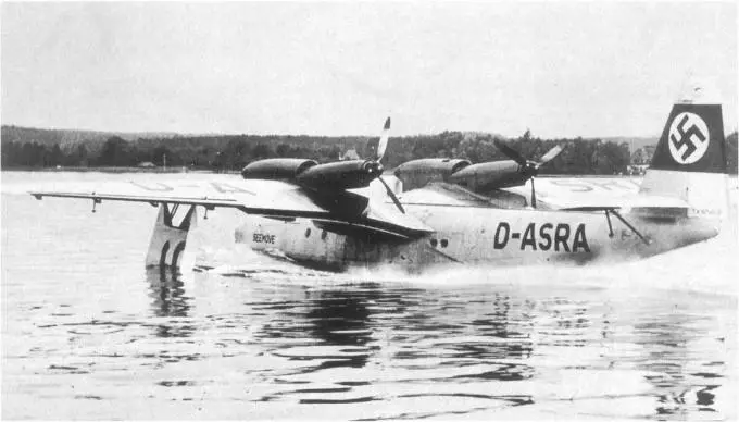 Uchuvchi qayiqlar Dornier Do 26. Germaniya. 1-qism