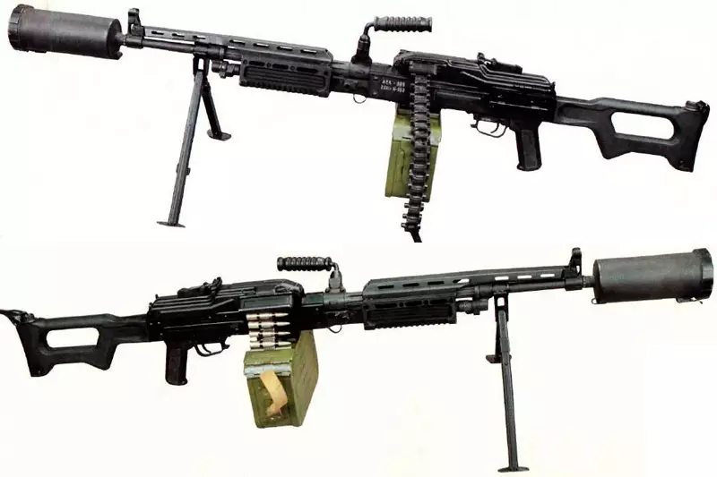 機関銃「バナジャー」。ロシア
