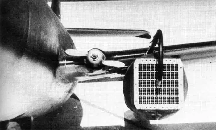 숙련 된 전투기 Messerschmitt Me 328. 독일