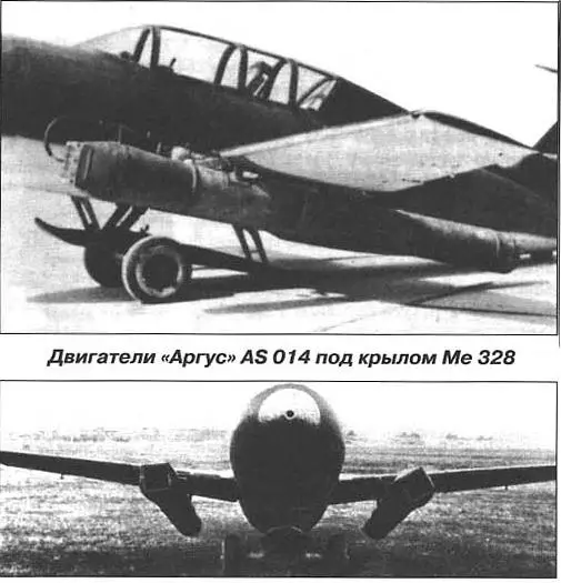 Umurwanyi w'inararibonye Messerschmitt Me 328. Ubudage