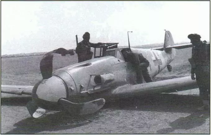 Tutulan döyüşçülər Messerschmitt Me 109. 15 -ci hissə