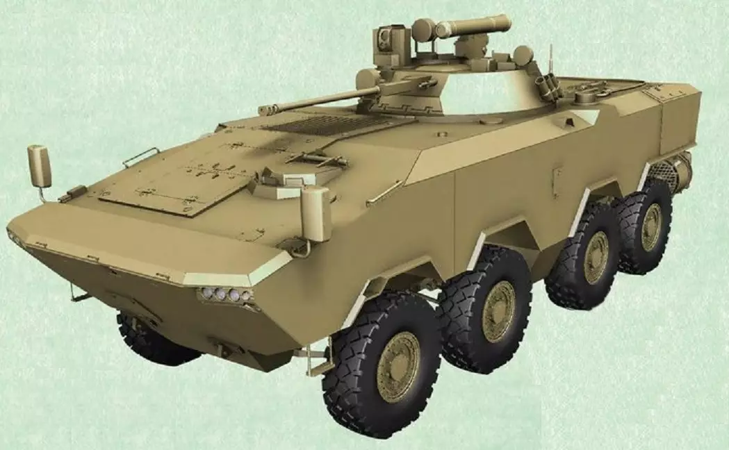 BTR-V2 - Glúin nua d'fheithiclí armúrtha