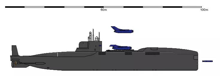 Transportista de míssils submarins