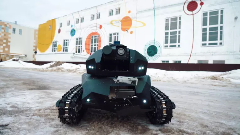 Ny russisk patrulje robot av fremtiden