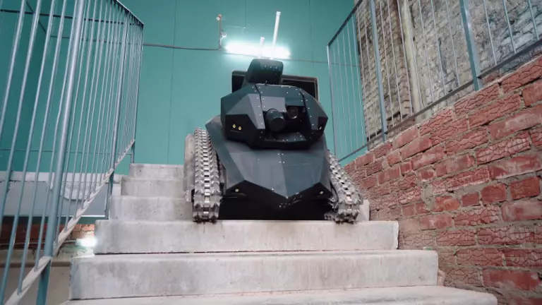 Ny russisk patrulje robot av fremtiden