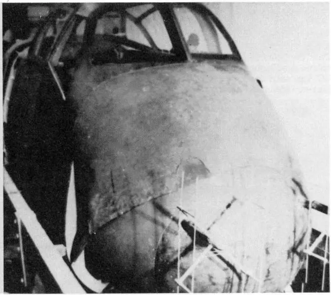 Visokogorski bombnik in izvidniški daljnogled Junkers Ju 388. Nemčija 1. del