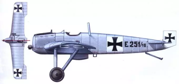 Alvas ēzeļa pēcnācējs. Pieredzējis cīnītājs Junkers J 2. Vācija