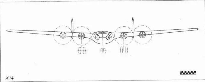 Ang mga disenyo sa eroplano sa Miles Aircraft X-series. Project X.14. United Kingdom