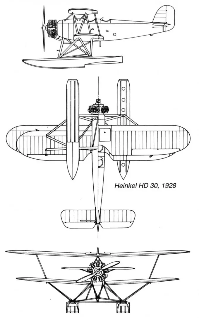 PWS.60 aintzatespeneko hidroavion proiektua. Polonia