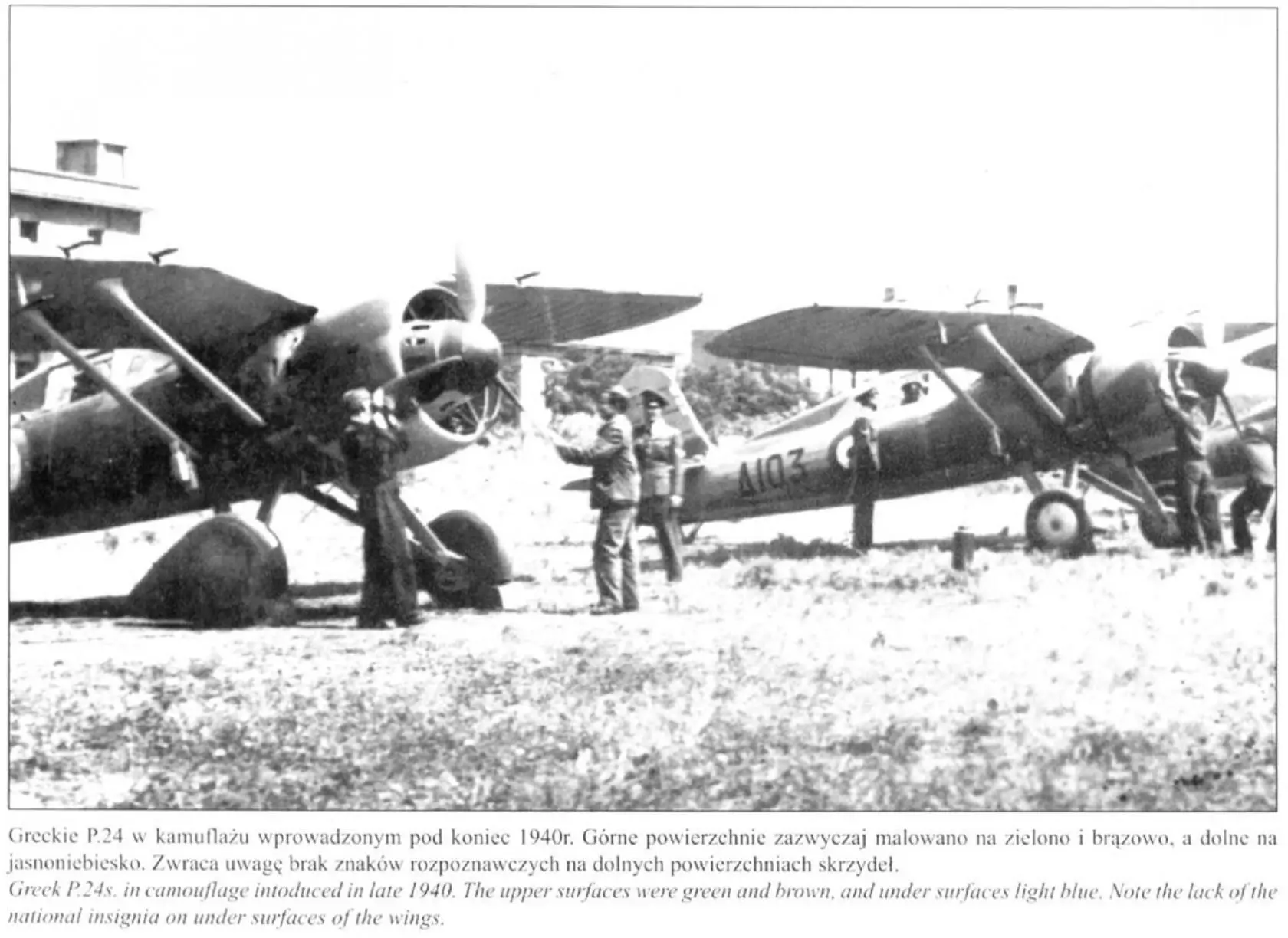 Apărător al cerului din Hellas. Fighter PZL P-24 Descărcare