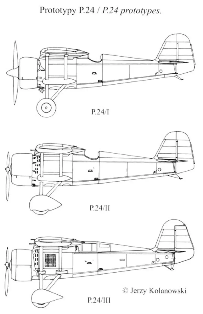 Apărător al cerului din Hellas. Fighter PZL P-24 Descărcare