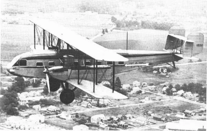 Avión de pasajeros Curtiss Model 53 Condor CO. Estados Unidos