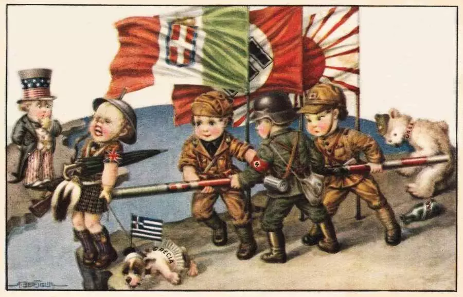 Italialaista propagandaa tai varret Britannian imperiumille