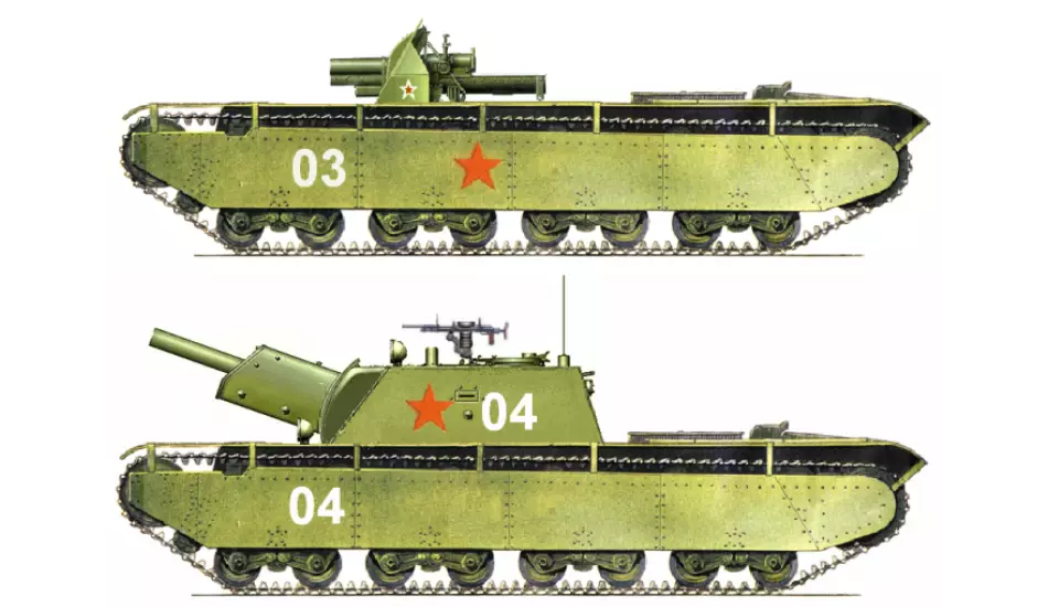आधुनिकीकरण टी -35 ए। विकल्प 1
