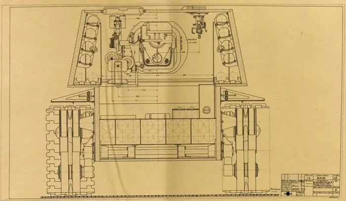 Travèse seksyon Zeke-20. Shedbook, ki chita sou planche a, siyifikativman redwi wotè a nan depatman an konba