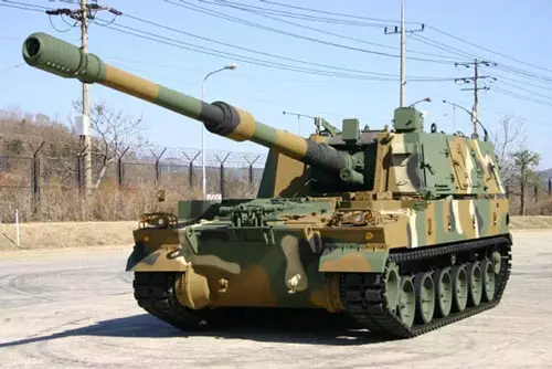 155 mm SAU K9 ("Thunder") "Thunder" yra geriausi pasaulio sau.