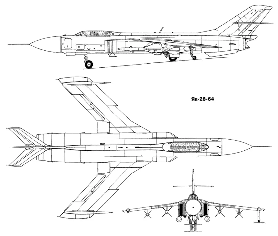 Panganteur Yakovlev Yak-28-64.