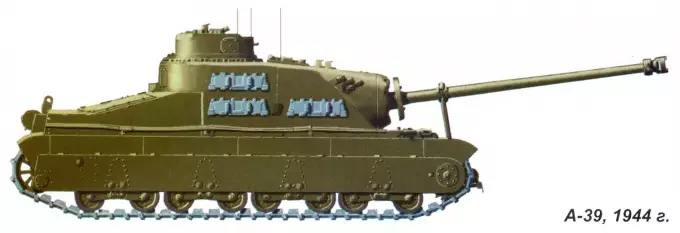 Nehéz rohamtank A-39 Tortoise. Egyesült Királyság