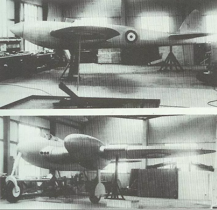 Proxecto de caza pesado Supermarine 327. Reino Unido