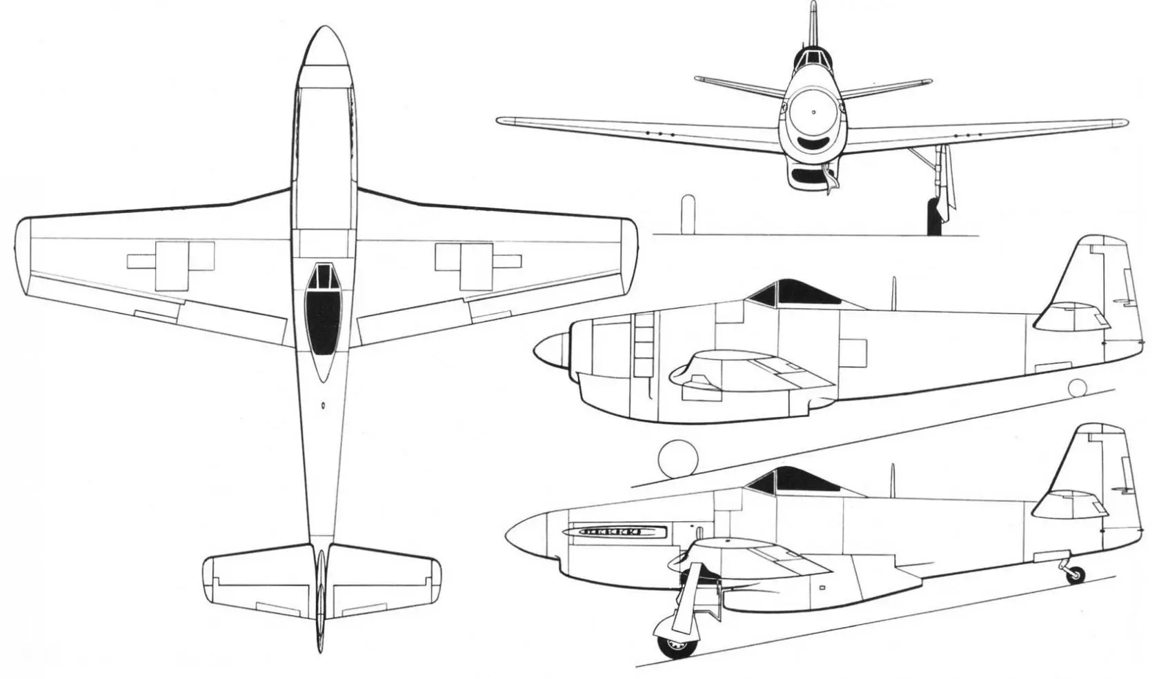 Final antipodal. Fighter Commonwealth Aircraft Corporation CA-15. Austràlia