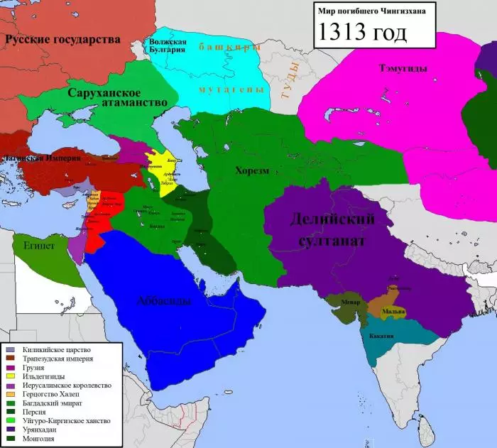 La mondo de la forpasinta Genghis-Khan. Parto 47. Konkero si