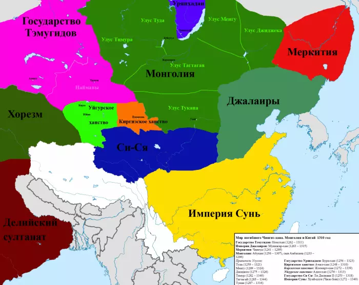 O mundo do falecido Genghis-Khan. Parte 10/45. Mongolia e China.