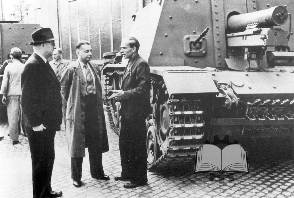 Stuig 33 a STUG III javító alváz által elvesztett