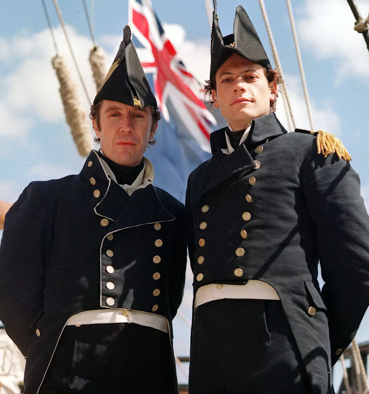 Lieutenants Royal Nevi pendant les guerres napoléoniennes, cadre de la série sur Hornblower