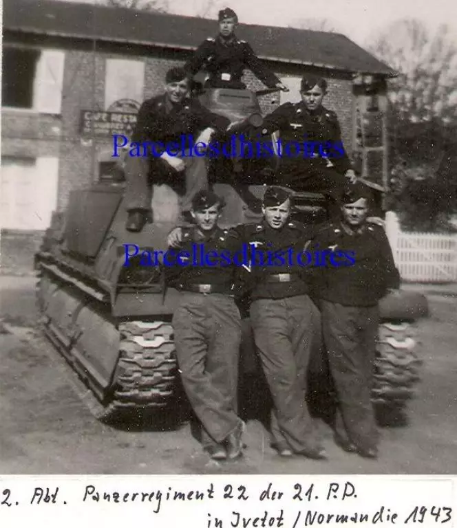 Ki sa ki te nan Wehrmacht la ak sa ki pa t 'nan Lame Wouj la (tank kaptire)