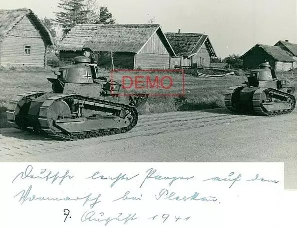 Vad fanns i Wehrmacht och vad som inte fanns i Röda armén (fångade stridsvagnar)