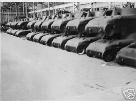 Vad fanns i Wehrmacht och vad som inte fanns i Röda armén (fångade stridsvagnar)