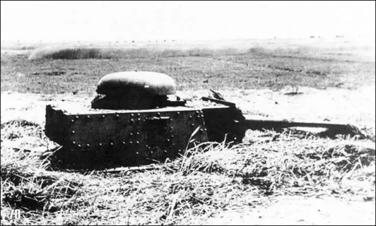 Ki sa ki te nan Wehrmacht la ak sa ki pa t 'nan Lame Wouj la (tank kaptire)