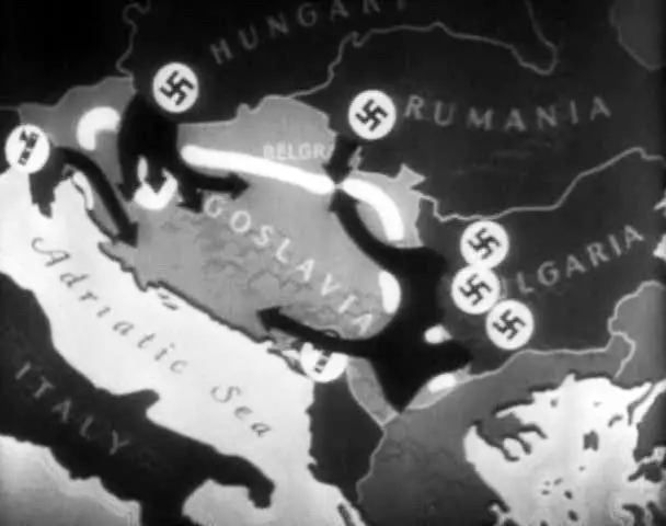 Балканска карта на Сталин