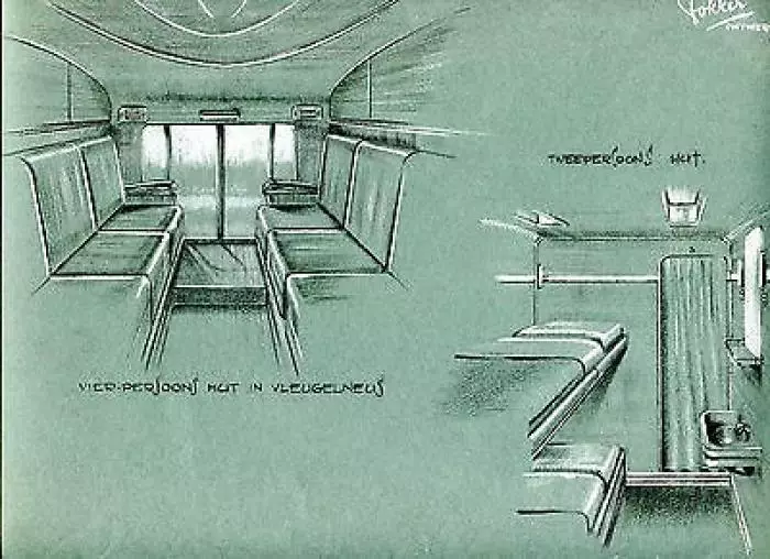 Zimphona zachi Dutch. Fokker Ontwerp 160, Ontwerp 180, Ontwerp 210