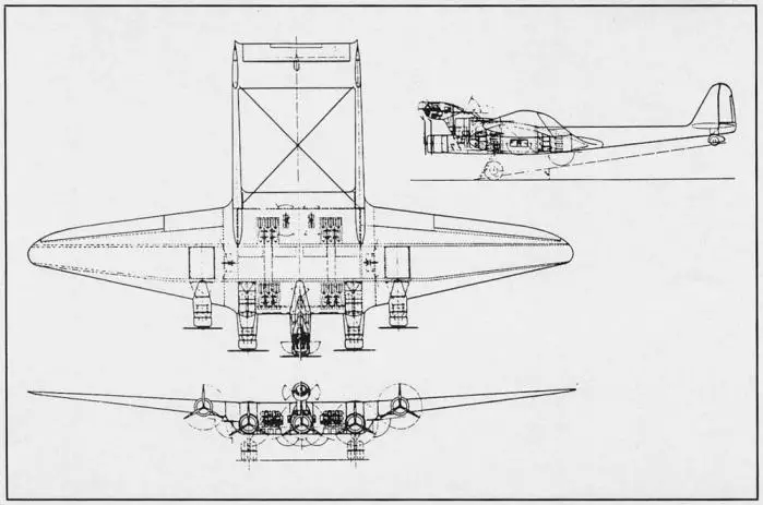 Zimphona zachi Dutch. Fokker Ontwerp 160, Ontwerp 180, Ontwerp 210