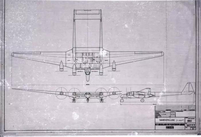 Ibihangange byo mu Buholandi. Fokker Ontwerp 160, Ontwerp 180, Ontwerp 210